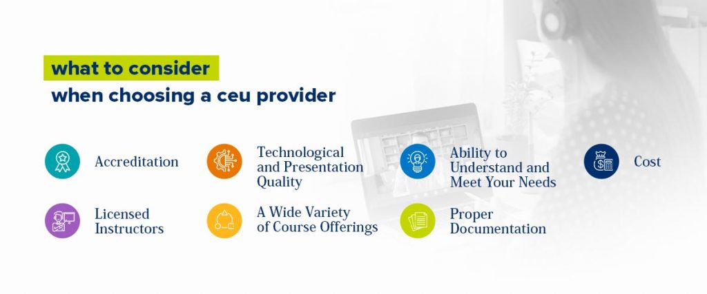 What to Look for When Choosing a CEU Provider | ERI