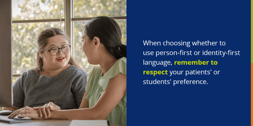 Person-First vs. Identity-First Language | ERI