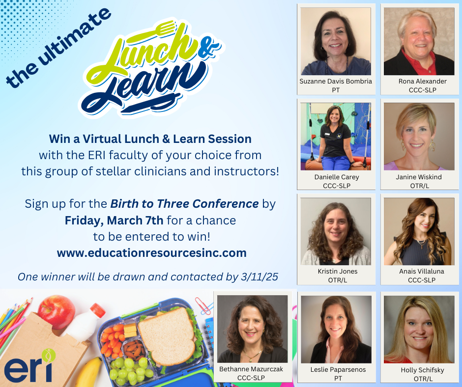 Win a One-On-One Lunch and Learn Session! - Education Resources Kristin ...